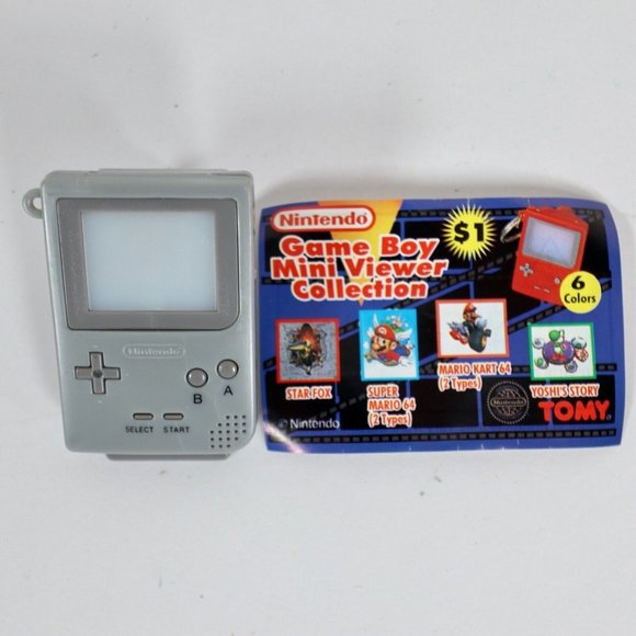 TOMY | Toys | Vintage Game Boy Mini Viewer Toy Grey Nintendo Tomy ...